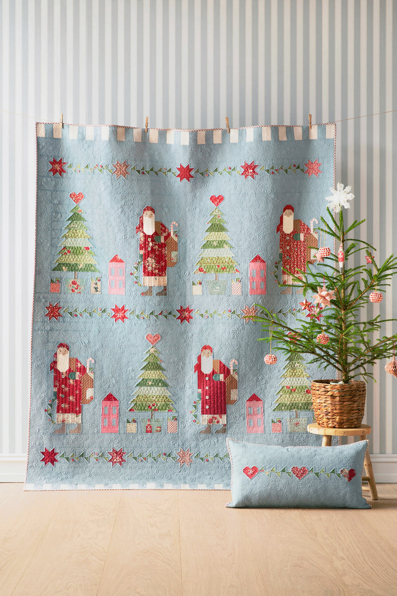 TILDA - Merry Little Christmas - Dear Santa Quilt Kit - Plaid Stone OR ...