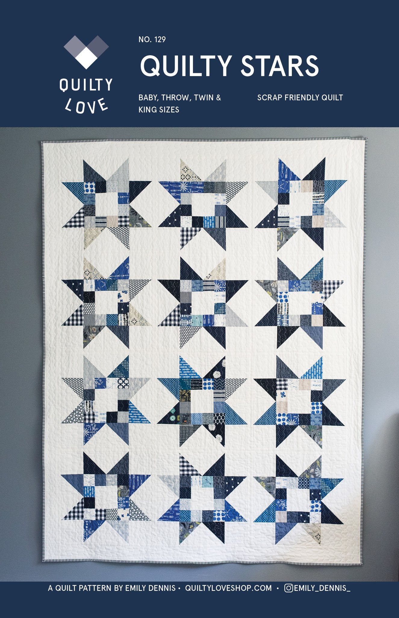 Quilty Stars Quilt Pattern – Needle Crafts + Studio