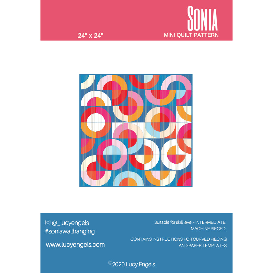 Sonia Wallhanging Mini Pattern – Needle Crafts + Studio